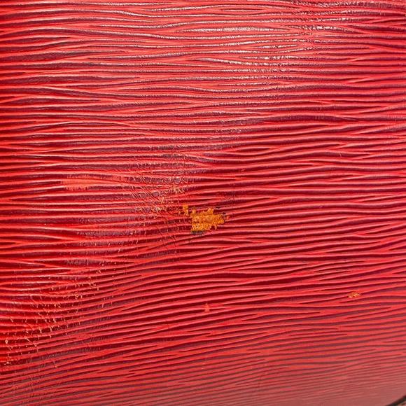 Louis Vuitton | Bags | Louis Vuitton Boston Bag Keepall 5 Castilian Red ...